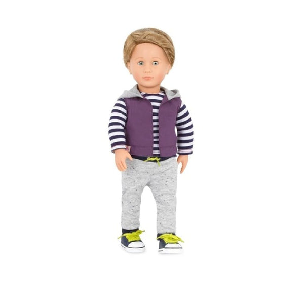 Our Generation - Boy Doll With Hoodie Rafael – Baby & Kid Online Store